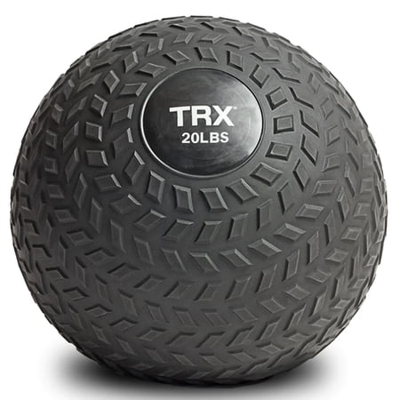 TRX 20 Pound Weighted Slam Ball for Full Body High Intensity Workouts ...