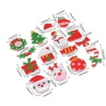 15Pcs Christmas Iron on Patches Embroidered Sew Applique Repair for ...