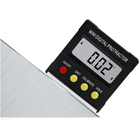 Mini Inclinometer Electronic Digital Display Magnetic Angle Display 4 x ...