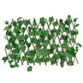 GOTGELIF 27x79 inch Expandable Garden Fence Simulation Fence Gardening ...