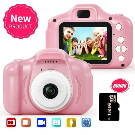 Amerteer Kids Camera,13MP 1080P Children Digital Cameras for Birthday ...
