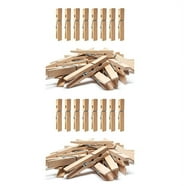 Creativity Street Mini Spring Clothespins, Natural, 1", 250 Pieces ...