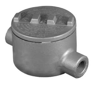 Oz-Gedney GUAC-125, 1-1/4"" Hub, Iron, Explosionproof Conduit Outlet ...