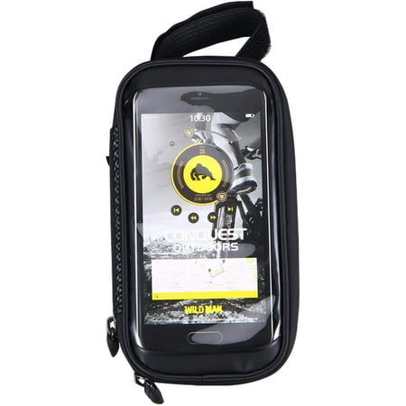 limenda 6.2 Inch Bike Phone Front Frame Bag -Bicycle Handlebar Bag Top ...