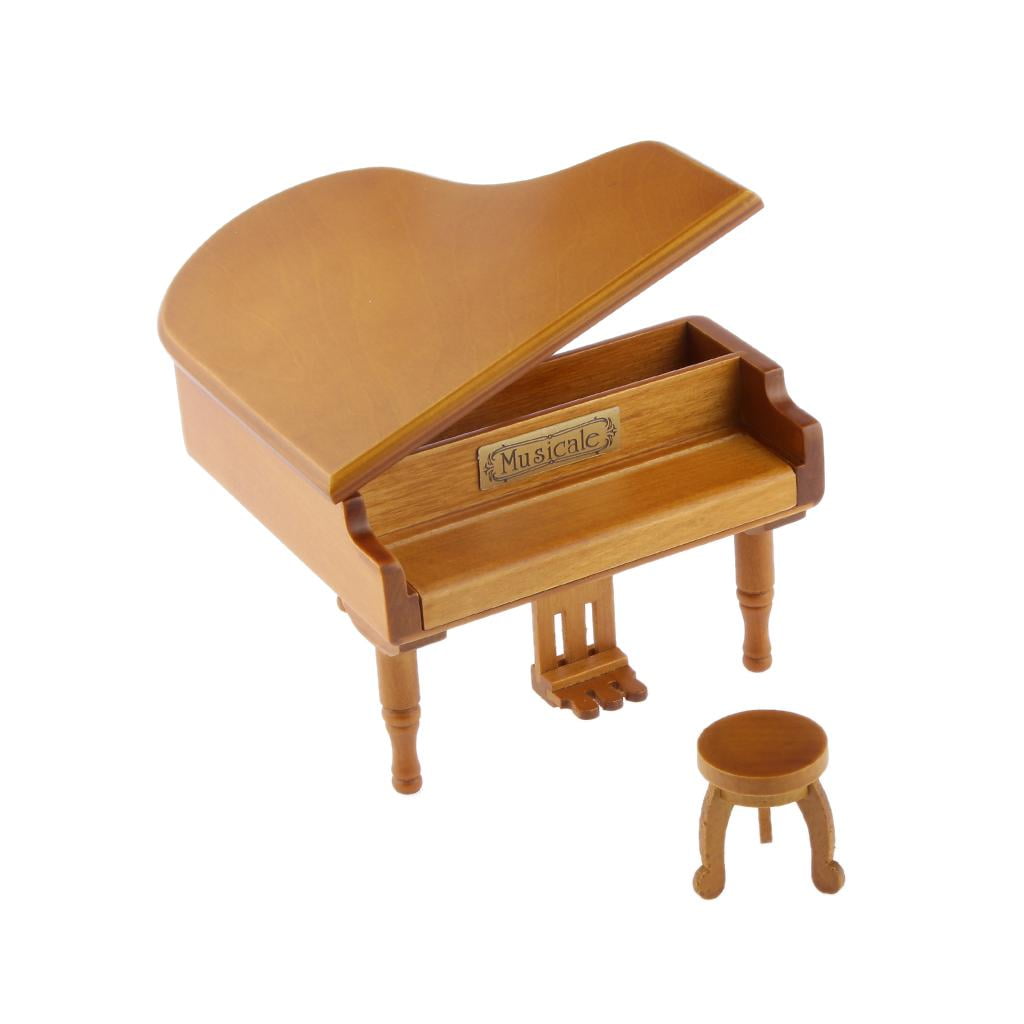 Clockwork Piano Music Box Melody Kids Gift Hugo La caja de música ...