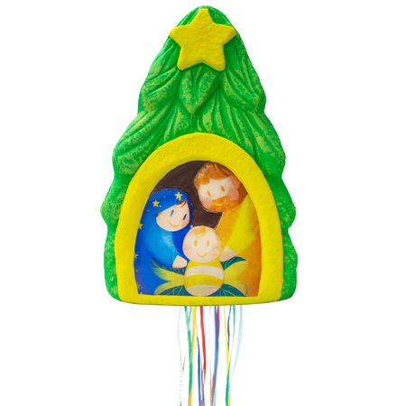 Sgt Paper Christmas Pinata with Pull Strings - Fun Party Game for Boys ...