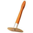 Brass Gua Sha Board with Rosewood Handle - Long Handle Body Massage ...