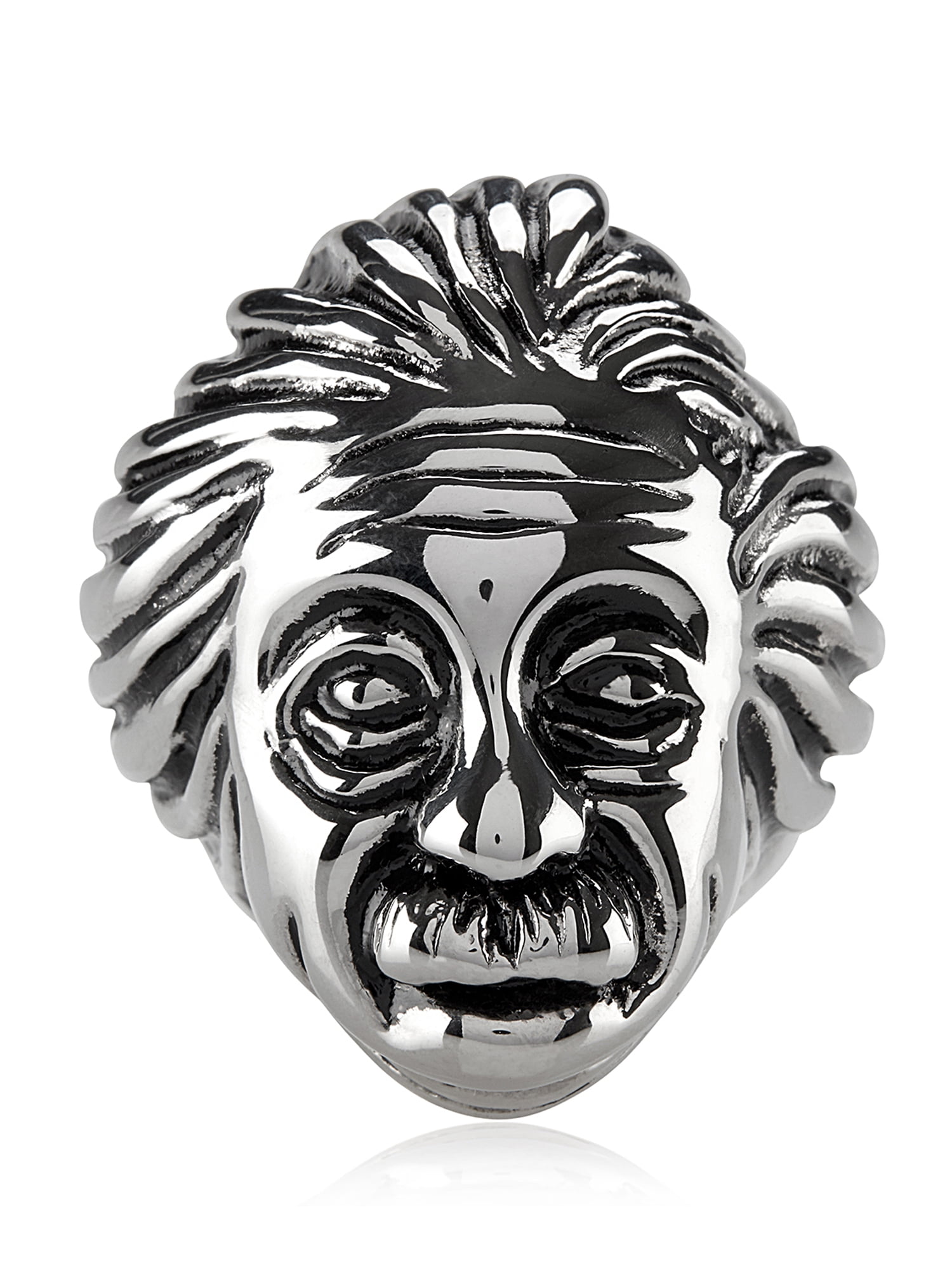Albert Einstein Stainless Steel Ring (38mm) - Walmart.com