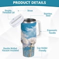 40 oz Stainless Steel Tumbler Vacuum Insulated Leak Proof Stainless ...