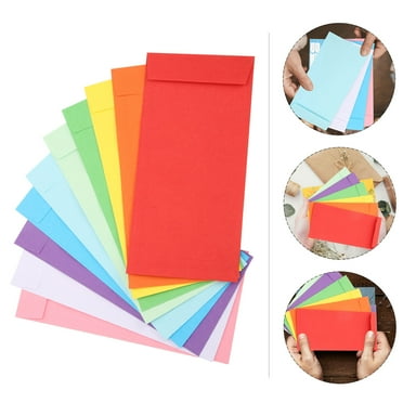 Mr. Pen- Money Envelopes for Cash, 100 Pack, 6.5" x 3.5", Purple Cash ...