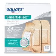 Equate Antibacterial Flexible Fabric Bandages, 100 count - Walmart.com