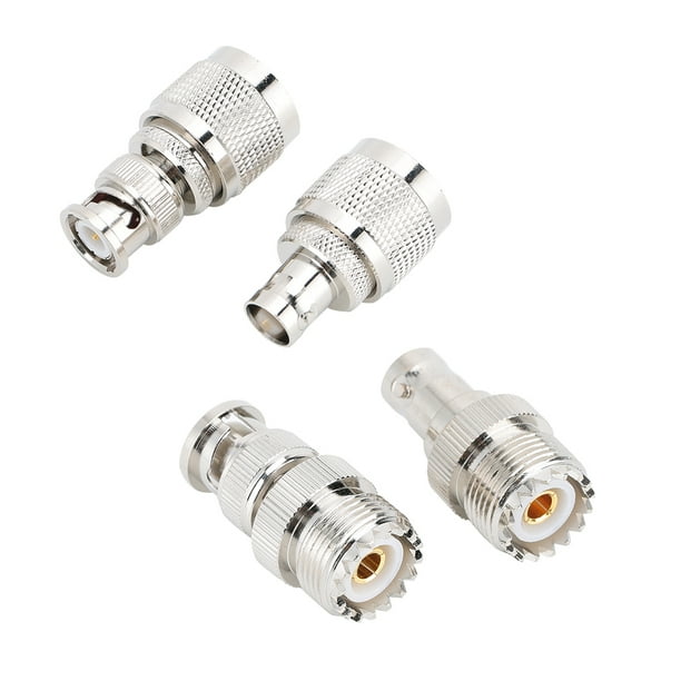 Adaptador, Conector BNC De 50 Ohmios, Adaptador UHF A BNC, Para Antena Radio WiFi LAN ...