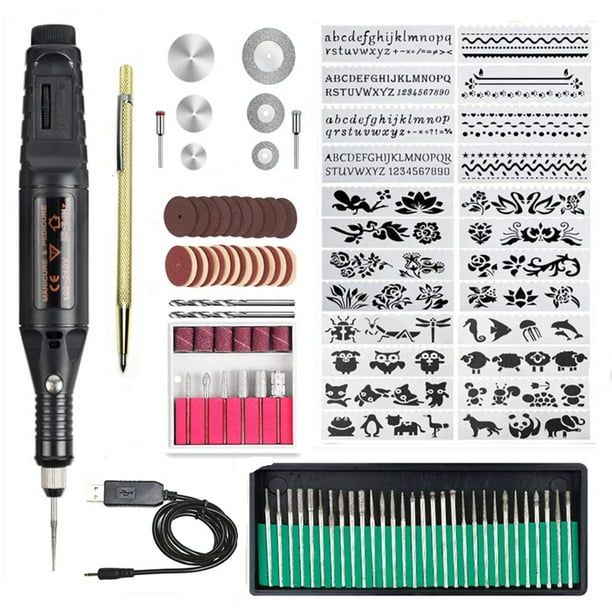 ShenMo Rotary Tool, Ginour 5V Multifunction Rotary Tool 108 Accessories ...