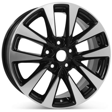 Steel Wheel - Black - 16 Inch - Compatible with 2007 - 2018 Nissan ...