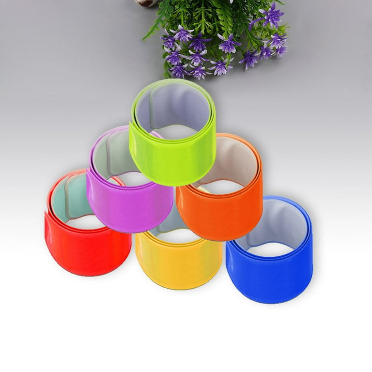 Reflective Arm Bands Uxcell Reflective Slap Bands, Reflector Bands Snap ...