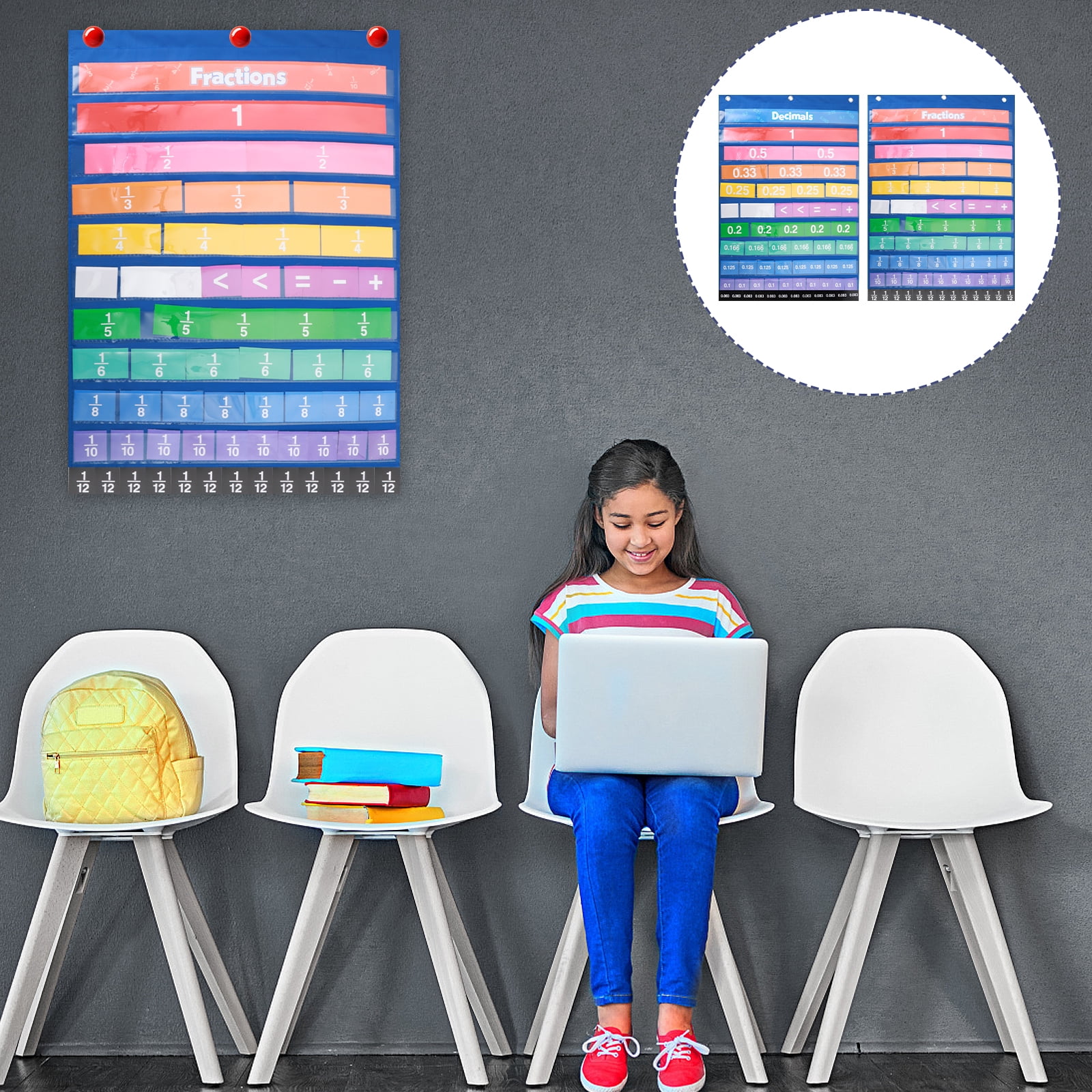 Set Of Fractional Chart Decimal Chart Teaching Fractions Cards Digital set-of-fractional-chart-decimal-chart-teaching-fractions-cards-digital