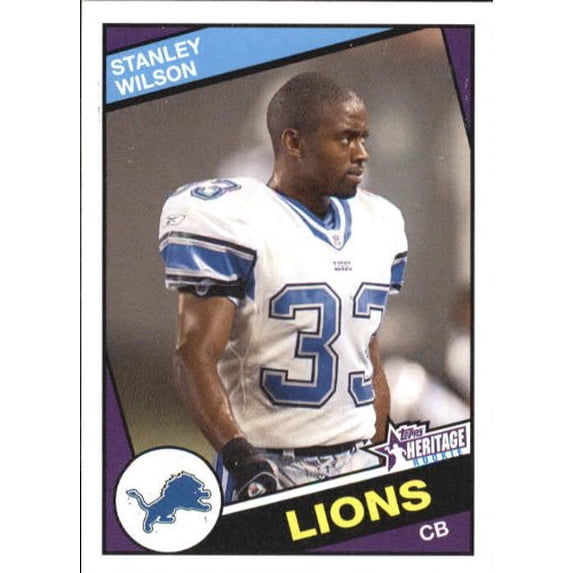 2005 Topps Heritage #291 Stanley Wilson RC NFL Football Trading Card ...