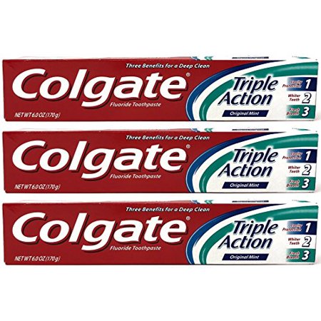 Colgate Triple Action 6 Oz (Pack of 3) | Walmart Canada