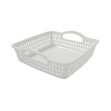 Plastic Woven Square Storage Basket - Educational - 6 Pieces - Walmart.com