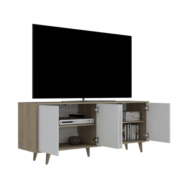 Mueble Mesa P/ Tv Bora Rovere Madera Aglomerada Excelsior | Walmart en ...