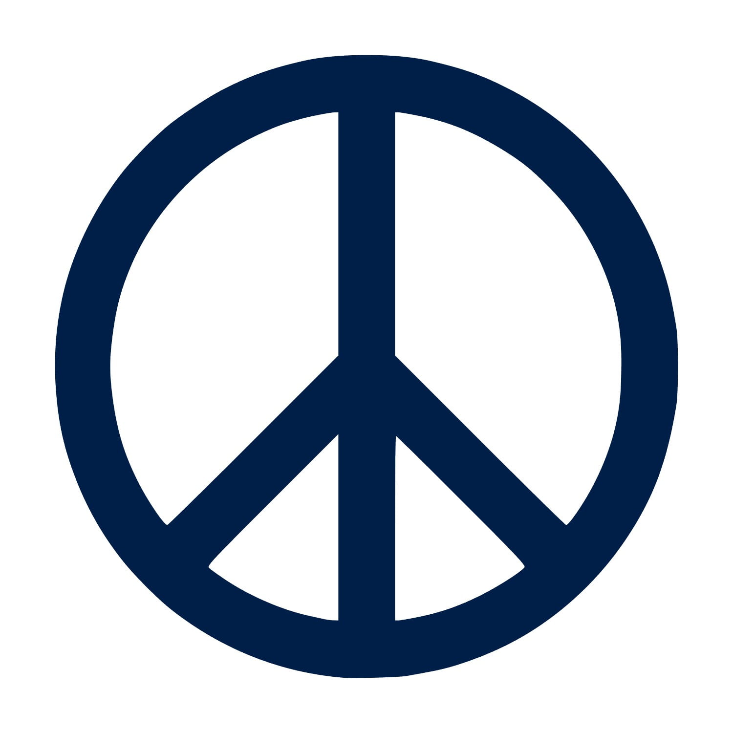 Peace Sign Symbol Vinyl Transfer Decal Sticker for Laptop/Car/Truck ...