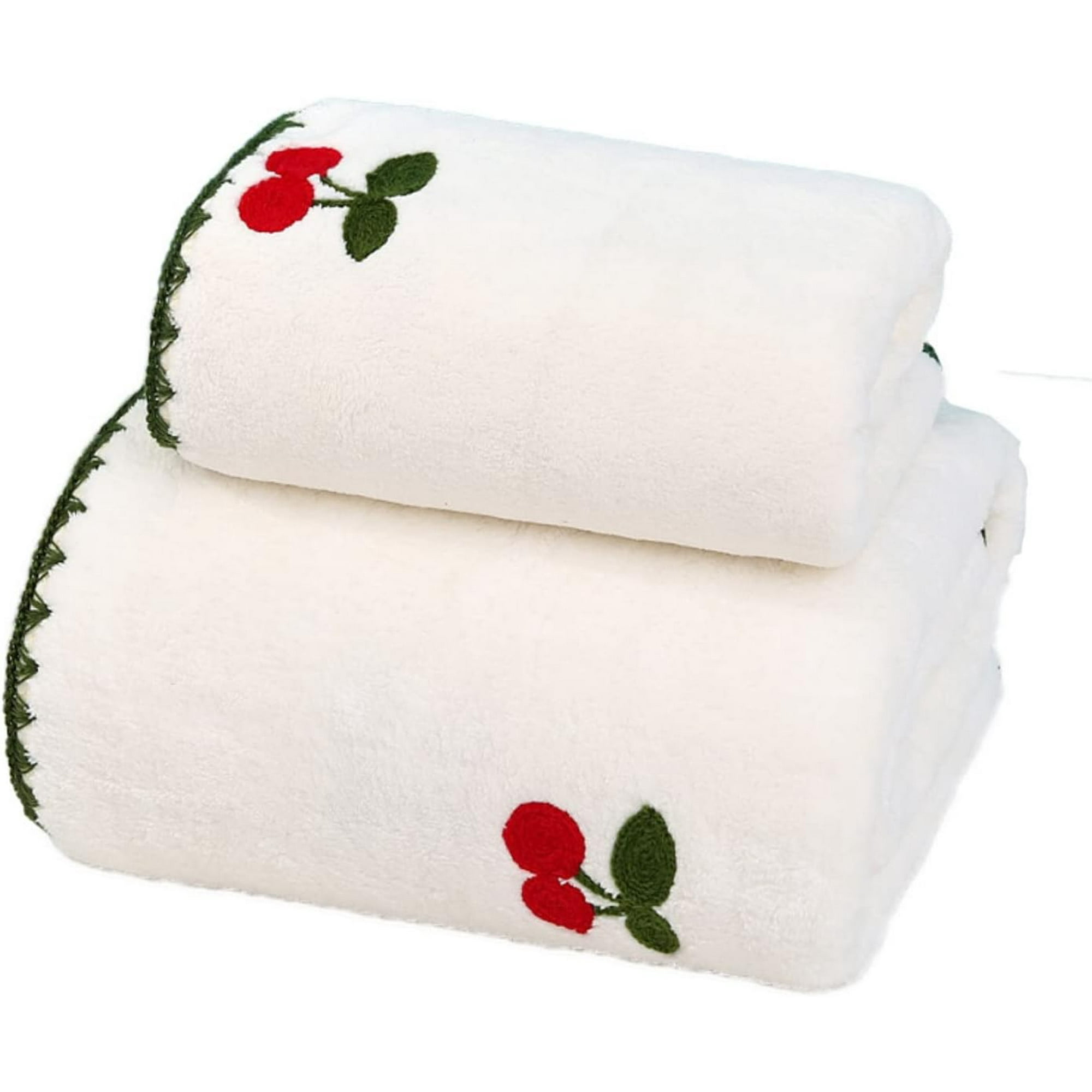 Click here for Unbranded Hugfegwe Coral Velvet Towels Set  Fruit... prices