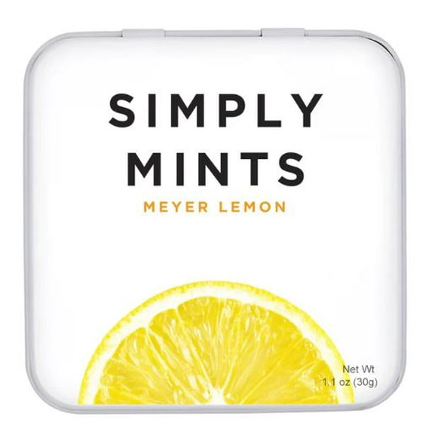 Meyer Lemon Natural Mints 30g - Walmart.com