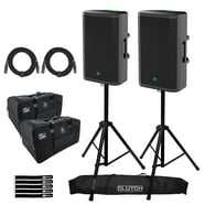 Harbinger VARI V3415 Professional 15" Powered Speakers Pair System with ...