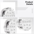 4 Pcs LED Submersible Lights, RGB Color Changing Waterproof Underwater ...