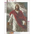 HsdsBebe Diamond Art Jesus Round Full Drill for Adults, DIY Diamond Art ...