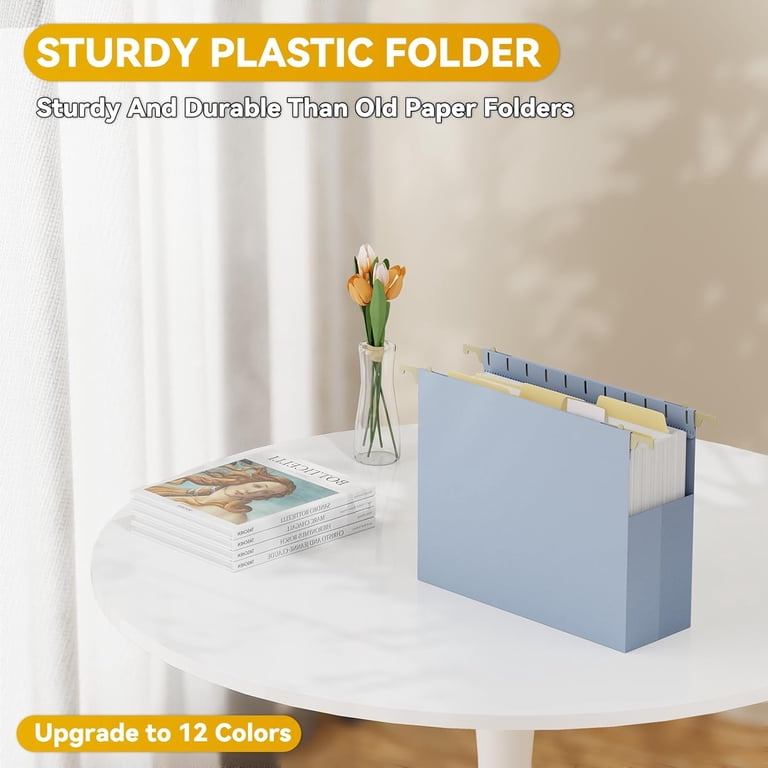 Extra Capacity Hanging File Folders Letter Size,3