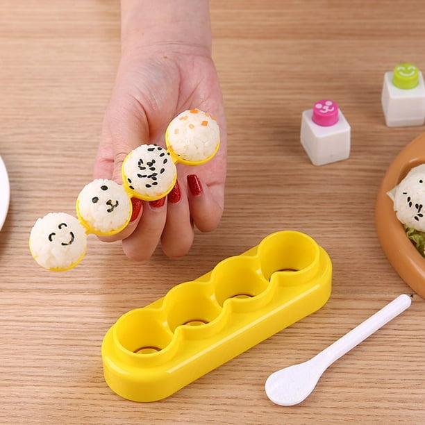 Rice Ball Mold Cartoon Mini Baby Rice Ball Maker Sushi Bento Tool DIY ...
