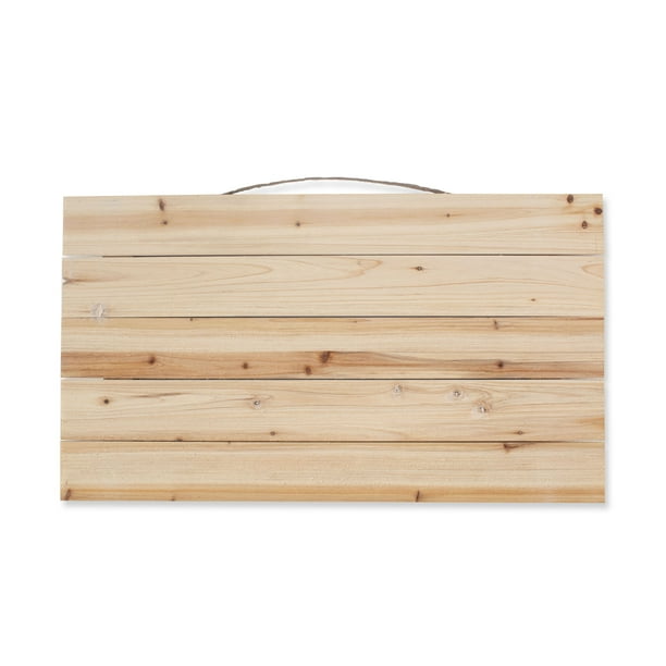 26" Wood Pallet Rectangle Plaque by Make Market® - Walmart.com