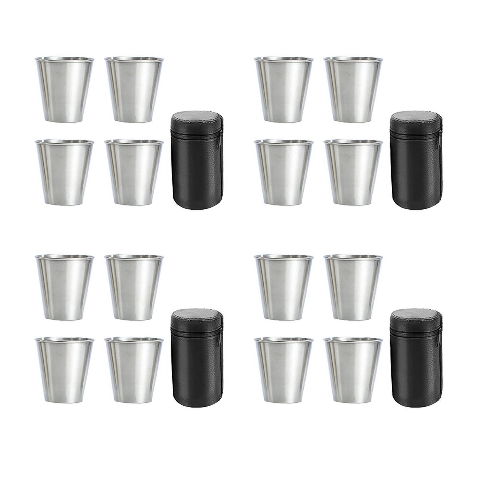 Click here for Unbranded Stainless Steel Shot Cups  Set Of 16 Cup... prices