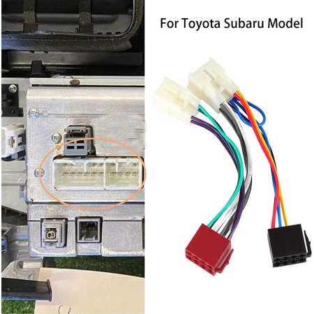 Aftermarket Radio Stereo Install ISO Wire Harness Connector Adapter ...