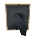 OneDesign Home Wood Frame with Black Inner Border Picture Frame Holds ...
