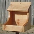Nesting Shelf Box for Birds, (Cherry), Bird Houses by Mark, Made in USA ...