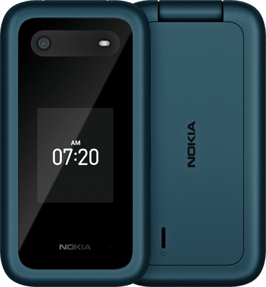 NOKIA 2780 Flip TA-1420 GSM / Verizon Unlocked Flip Phone - Blue ...