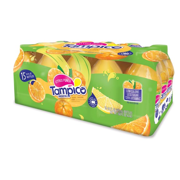 ( 4 Pack ) 20 Fl Oz Tampico Juice Variety Pack (Blue Raspberry, Citrus ...