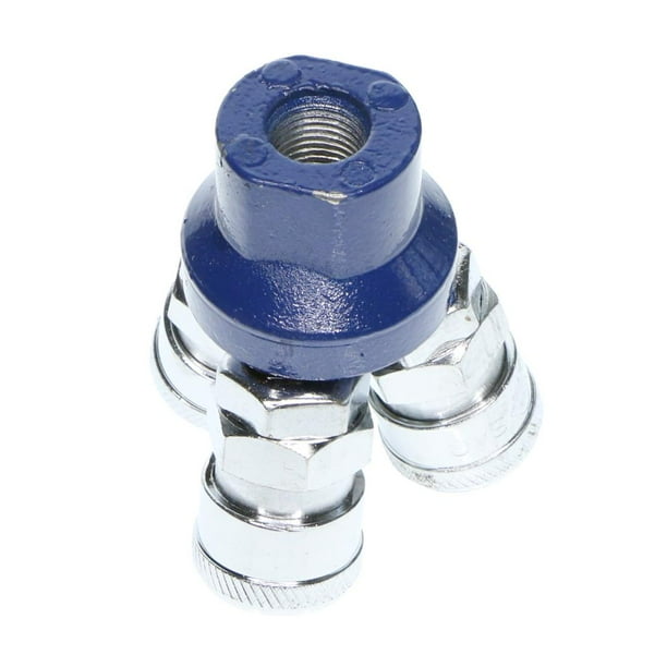 Durable Alloy Air Compressor Tri Splitter Adapter Connector Quick ...