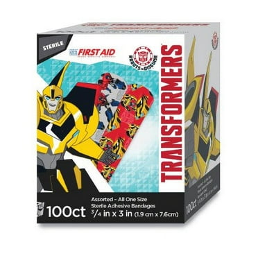 Spongebob Stat-Strip Adhesive Bandages for Kids, Sterile & Absorbent ...