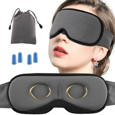 Sleep Mask for Side Sleeper, Eye Mask for Sleeping Women Men, 3D ...