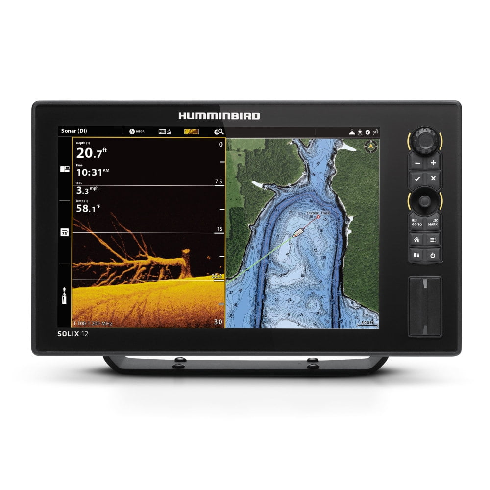 Humminbird Solix 12 Chirp Mega SI+ G2 Fishfinder 411030-1 - Walmart.com