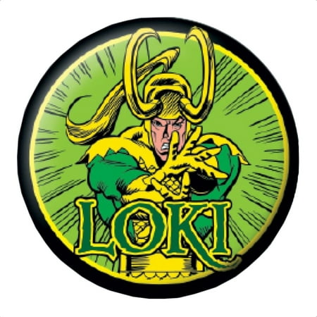 Marvel Comic Loki Badge | Walmart Canada