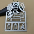 Apron Metal Cutting Dies Stencil Scrapbooking Album Paper Card Template ...