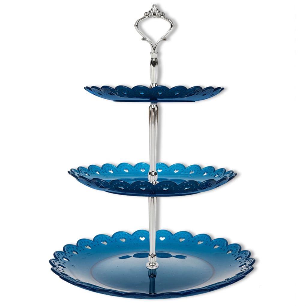 TureClos 3 Tier Cake Display Stand Fruit Desserts Snack Rack Table Food ...