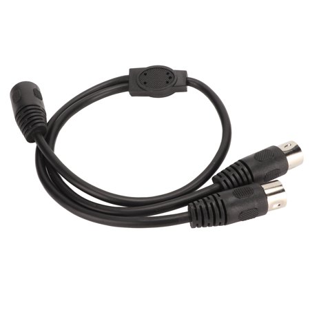 5Pin Din Female To 2 5Pin Male Cable, Plug And Play Flexible DIN 5 Pin ...