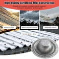 Metal Roof Screw Caps 50 Pcs, Waterproof Fastener Covers No Screw ...