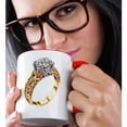 3drose, Elegant Image of Gold and Silver Image of Diamond Ring ...