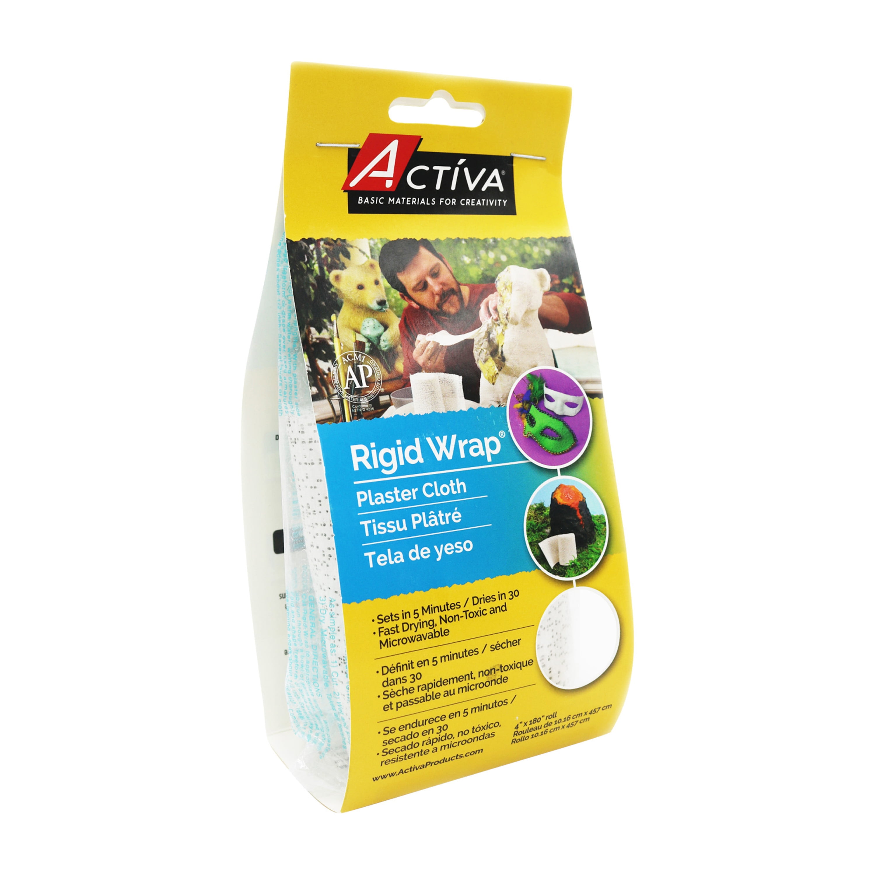 Activa Rigid Wrap, 4" x 180" - Walmart.com